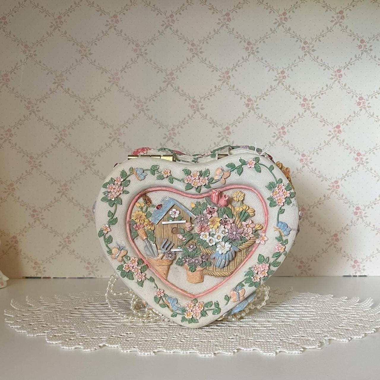 Y2K Cottage Garden Jewlary Box ୨୧ - Etsy