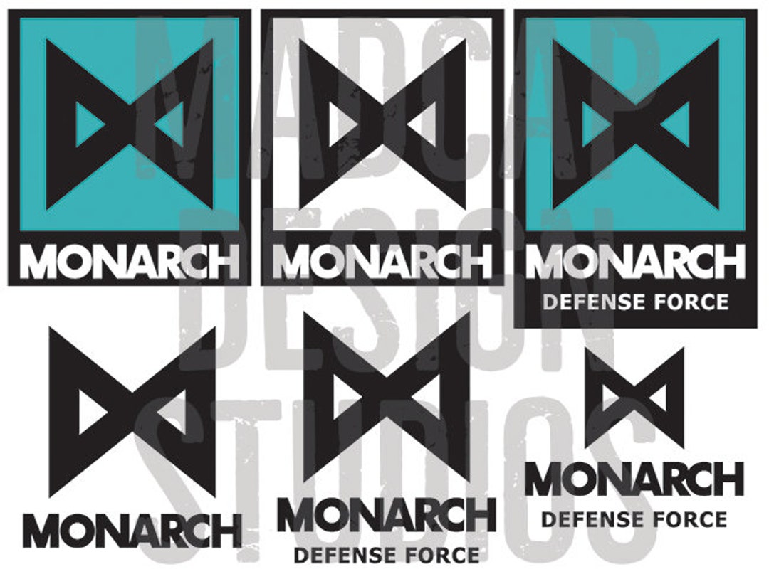 Monarch Logos (godzilla) SVG Files - Etsy
