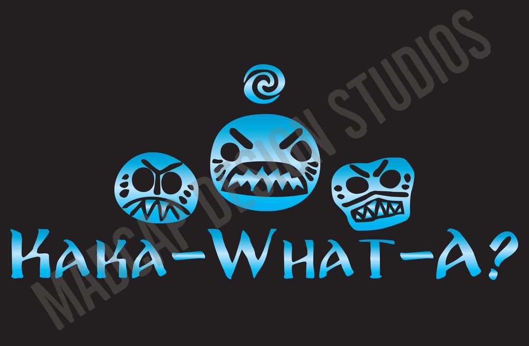 Kaka-what-a? Moana Inspired Kakamora Design SVG & PNG - Etsy