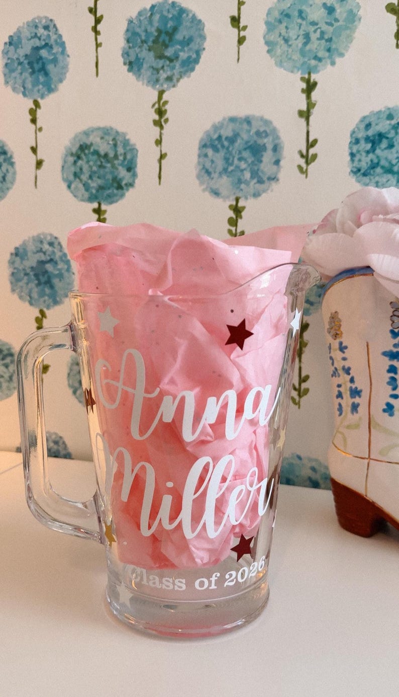 Custom Ring Dunk Pitcher - College & Special Events - Etsy