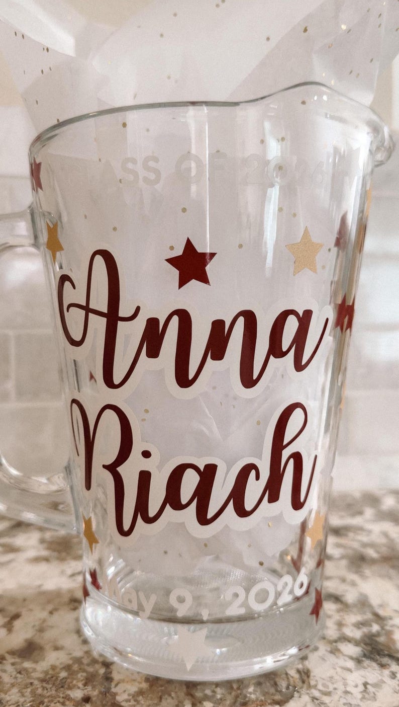 Custom Ring Dunk Pitcher - College & Special Events - Etsy