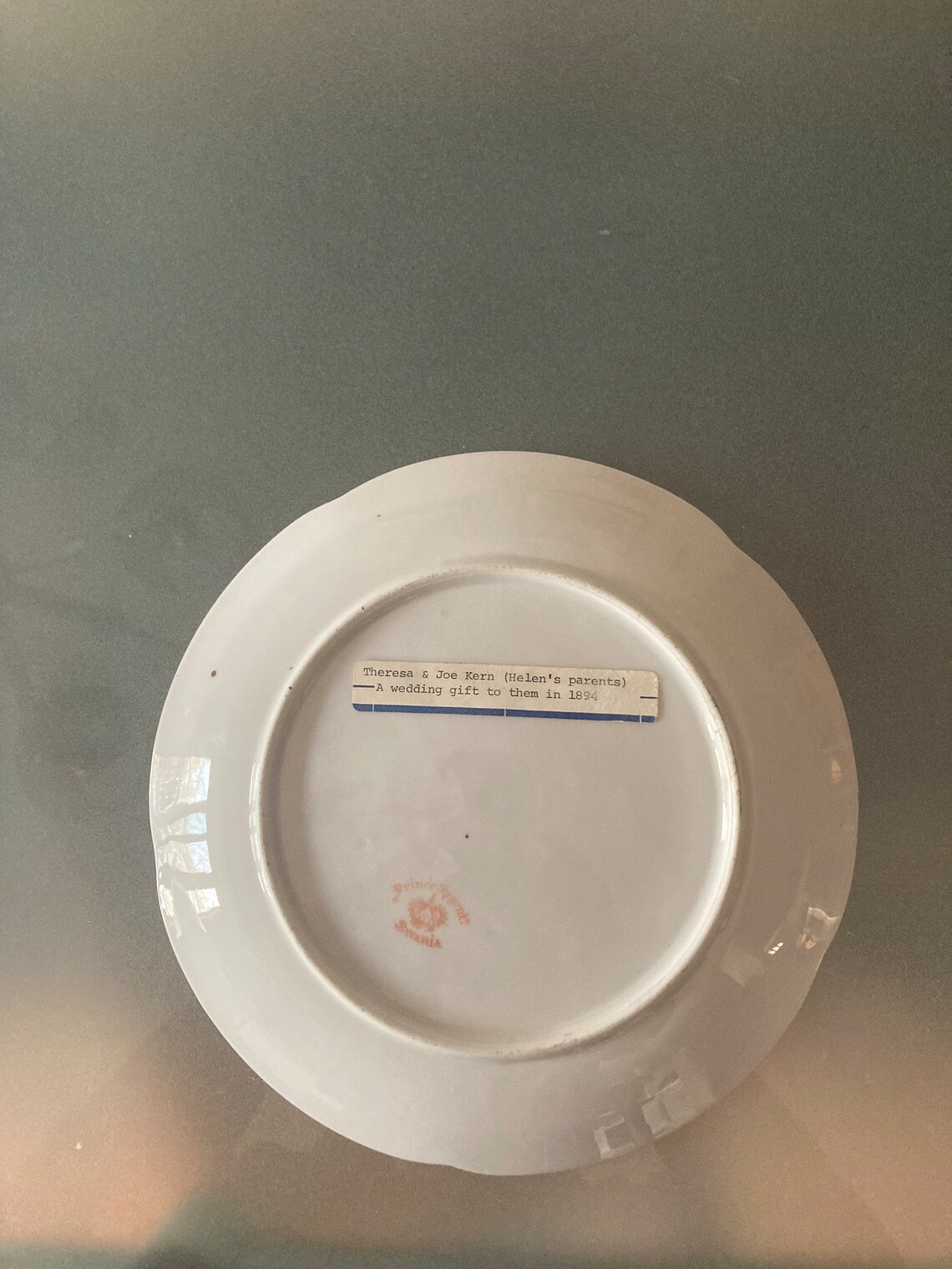 Antique 1894 Prince Regent Plate. - Etsy