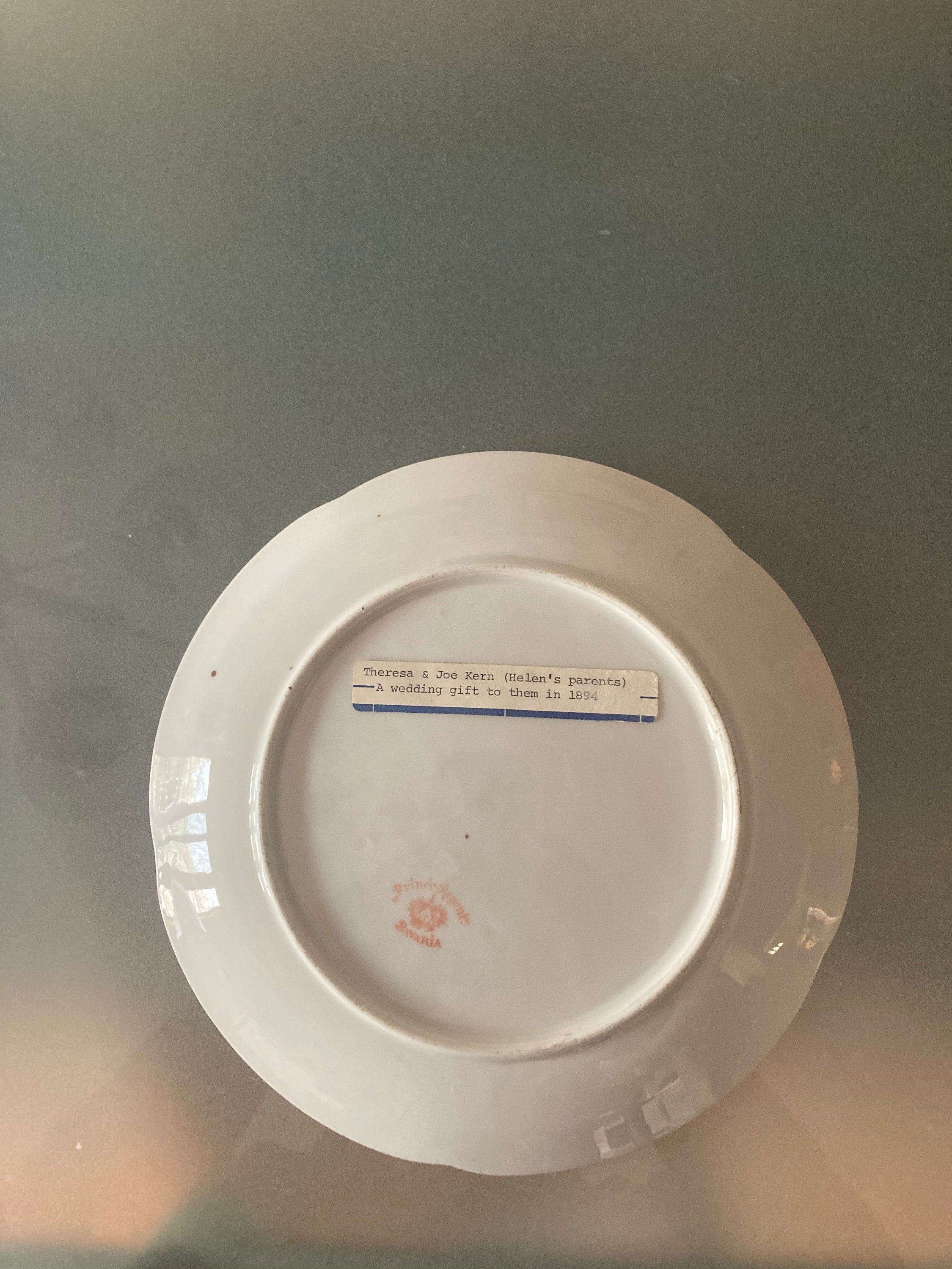 Antique 1894 Prince Regent Plate. - Etsy