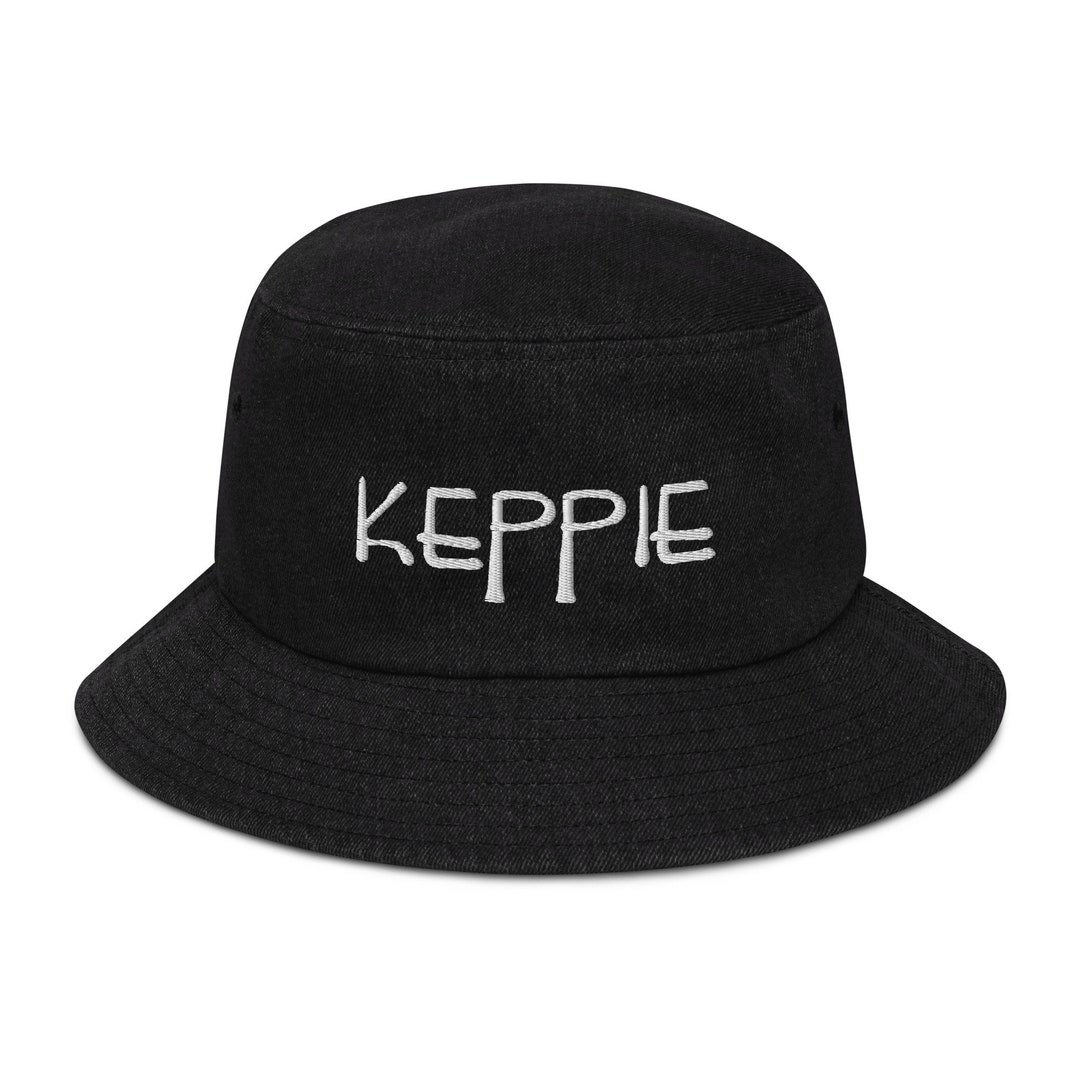 Keppie Jewish Yiddish Denim Bucket Hat, Funny Judaica Yiddishkeit ...