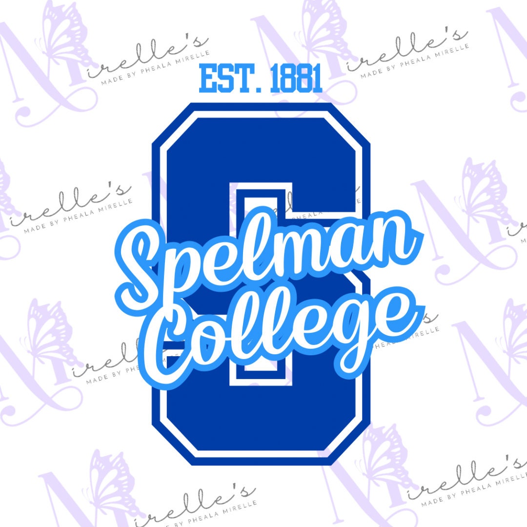 Spelman College PNG Bundle, HBCU Collection, Spelman College, Black ...