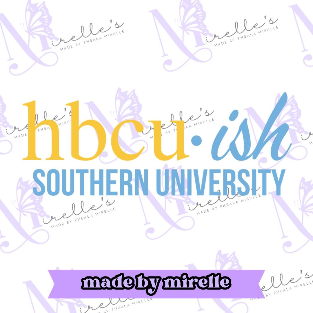 Hbcu-ish Southern University PNG, College Artwork, Instant Download ...