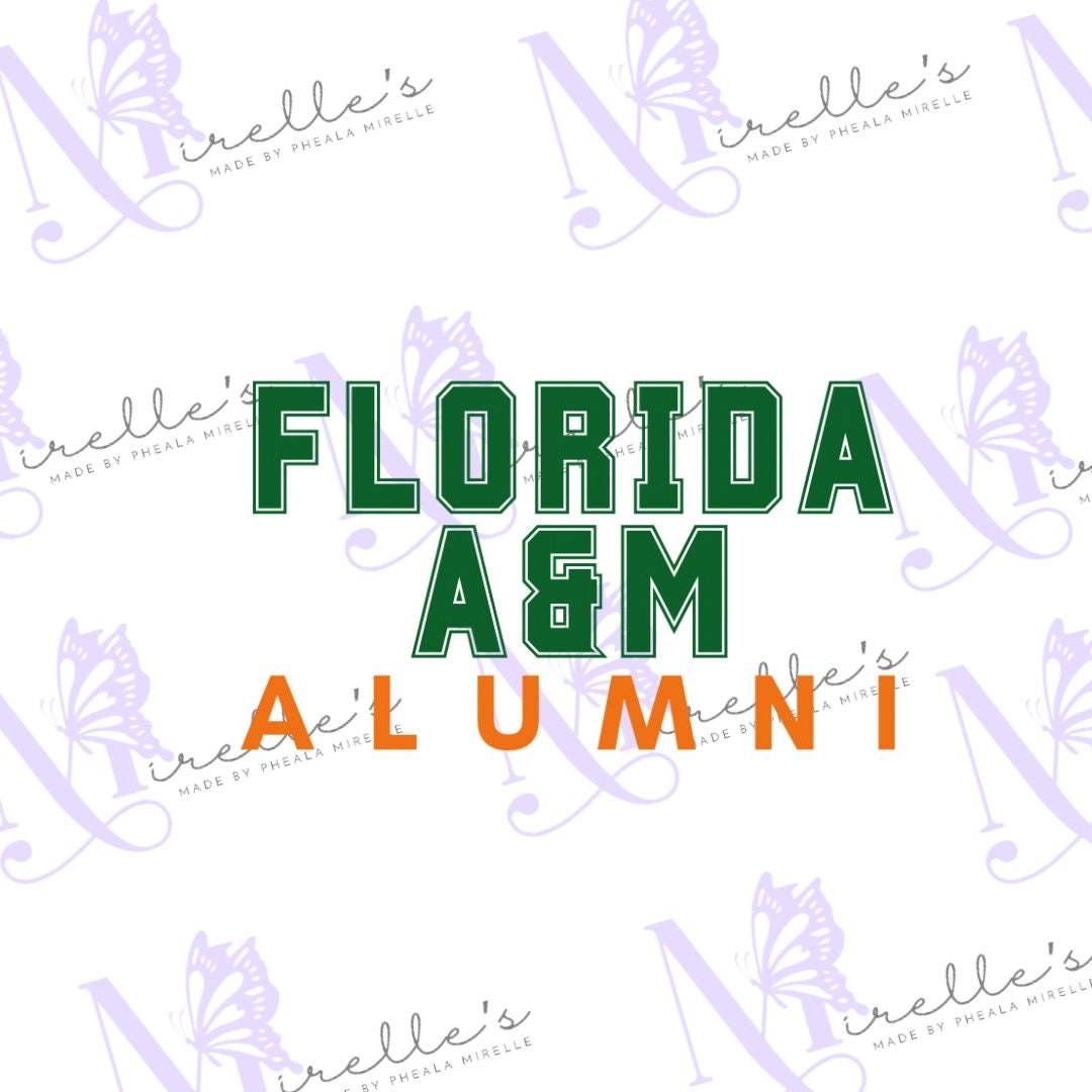 Florida A&M University PNG Bundle, HBCU Collection, FAMU, Black History ...