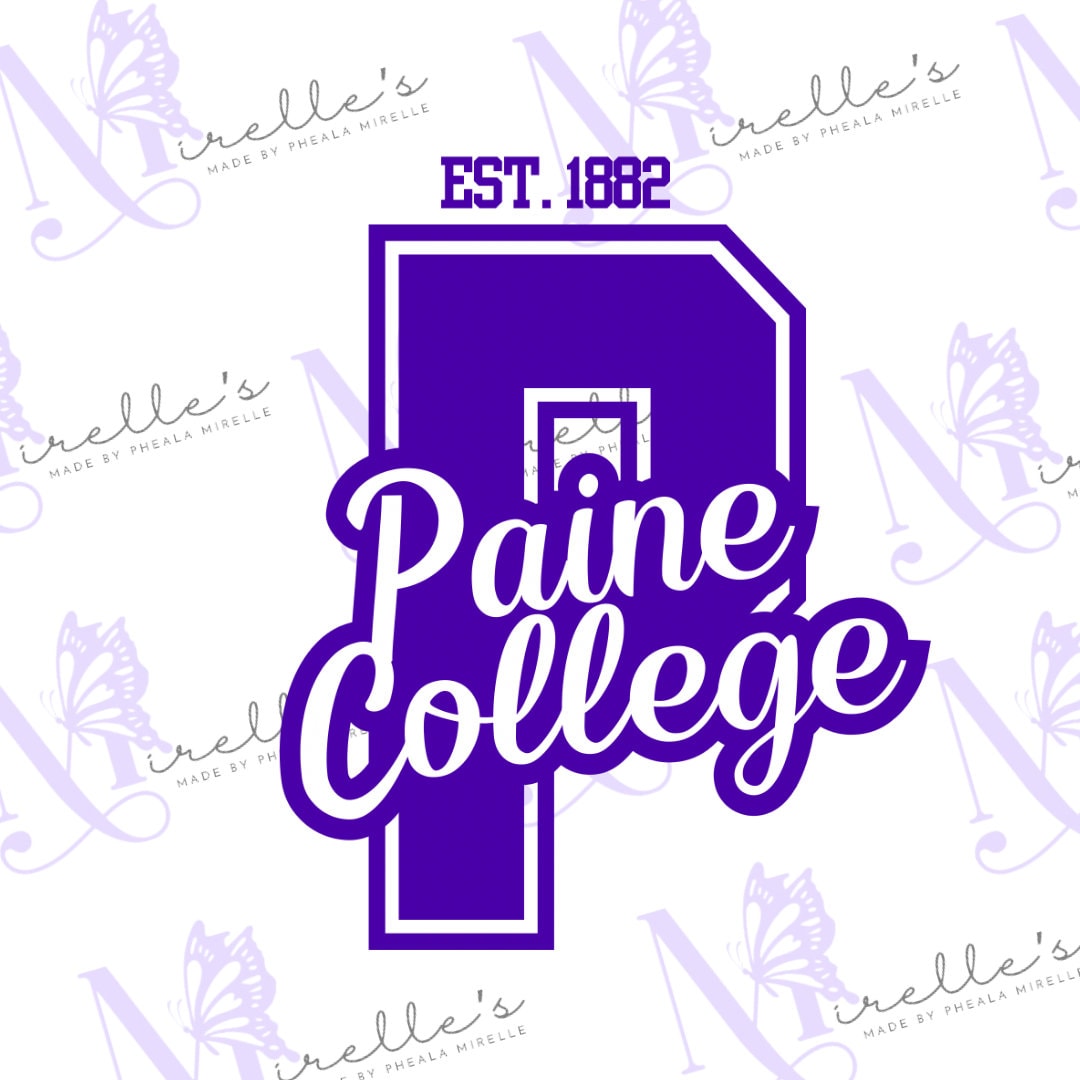 Paine College PNG Bundle, HBCU Collection, Paine College, Black History ...