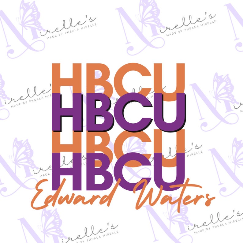 Edward Waters University PNG Bundle, HBCU Collection, HBCU Bundle ...