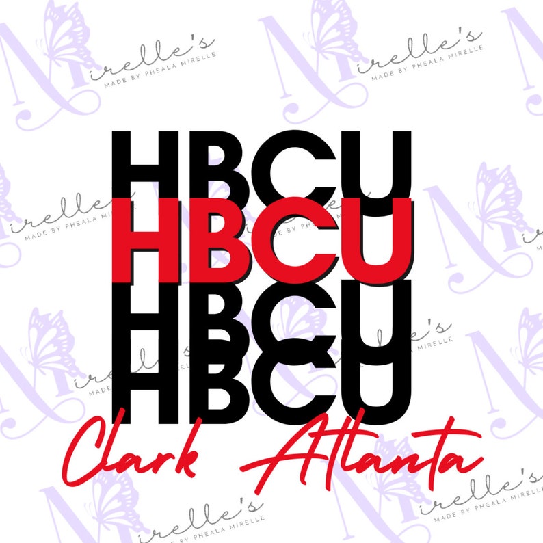 Clark Atlanta University PNG Bundle, HBCU Collection, Atlanta, HBCU ...