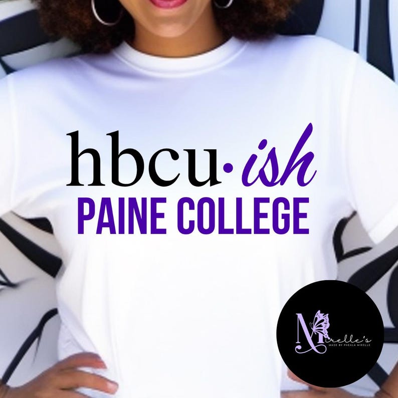 Hbcu-ish Paine College PNG, College Artwork, Instant Download, HBCU ...