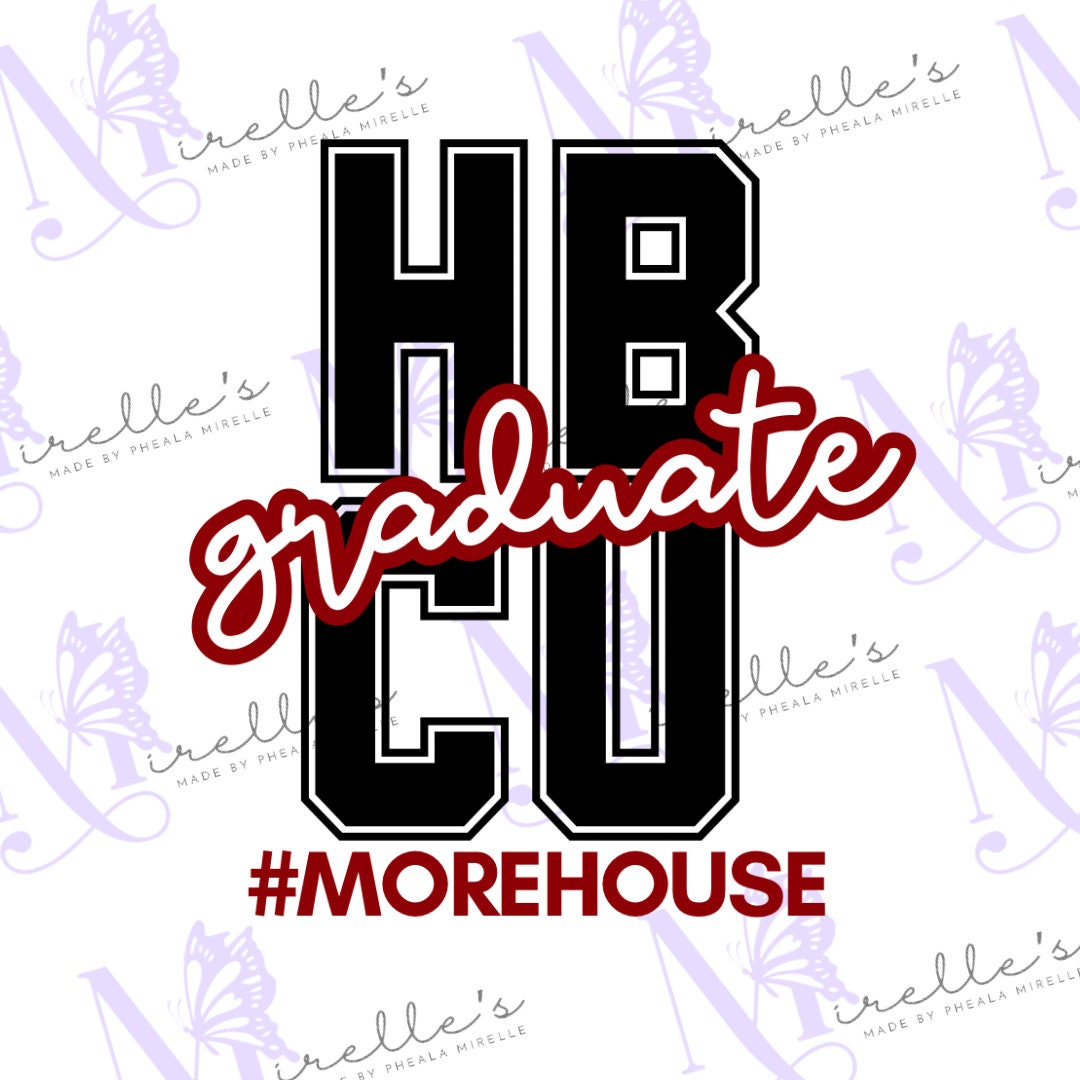 Morehouse College PNG Bundle, HBCU Collection, Morehouse College, Black ...