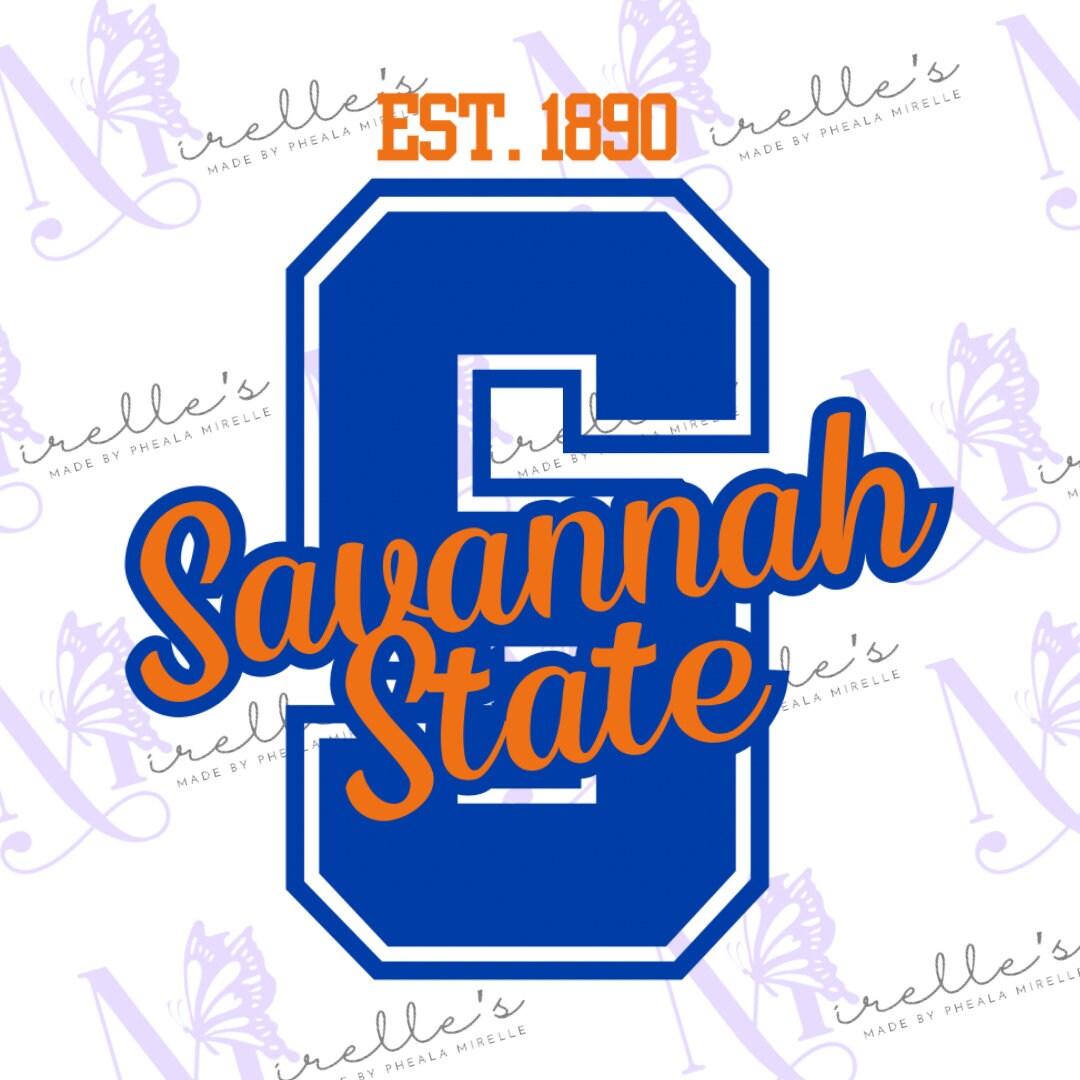 Savannah State University PNG Bundle, HBCU Collection, SSU Apparel ...