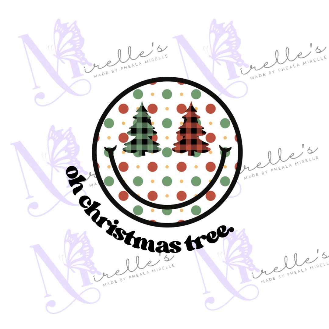 Oh Christmas Tree PNG, Christmas Design, Christmas Smiley Face PNG ...