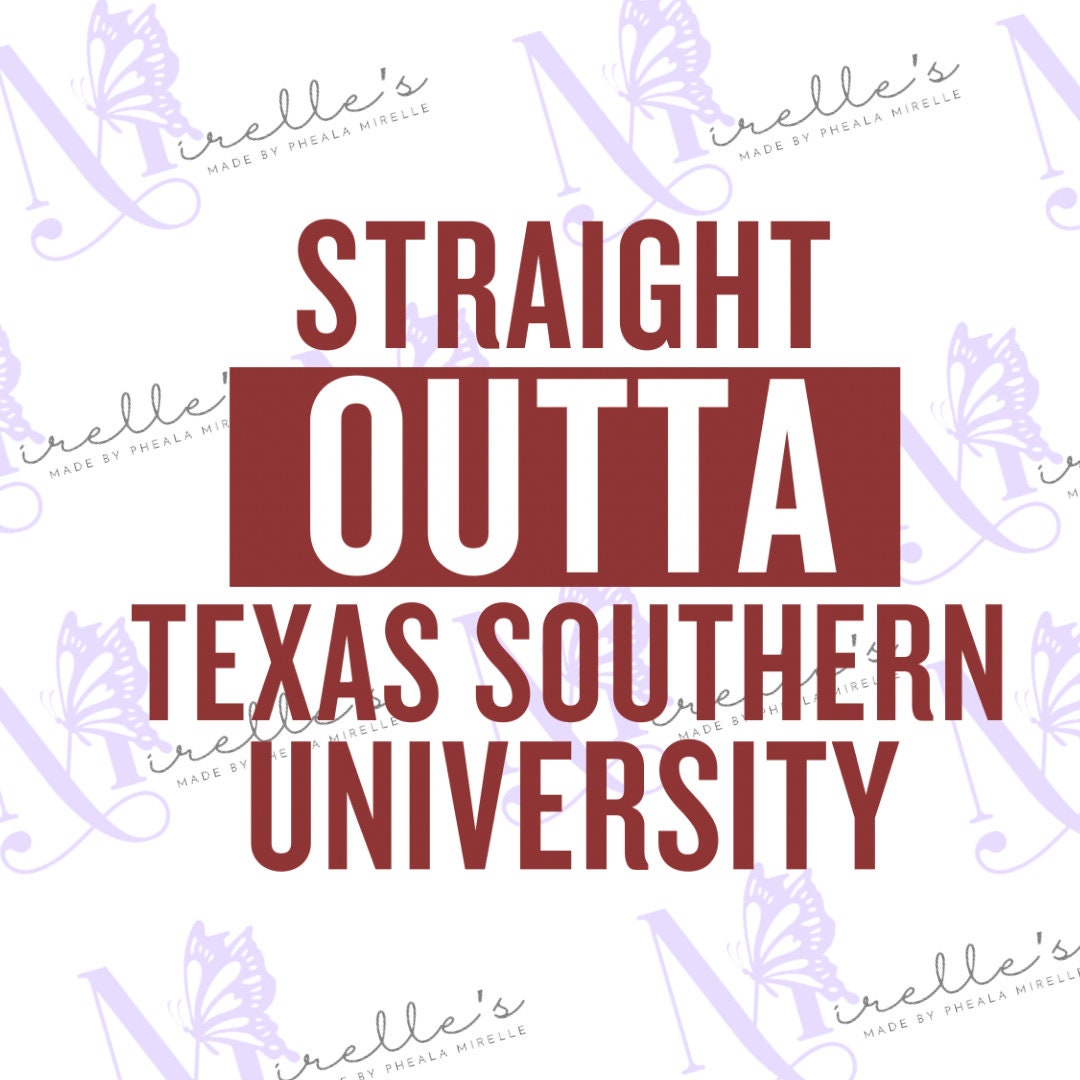 Texas Southern University PNG Bundle, HBCU Collection, TSU, Black ...
