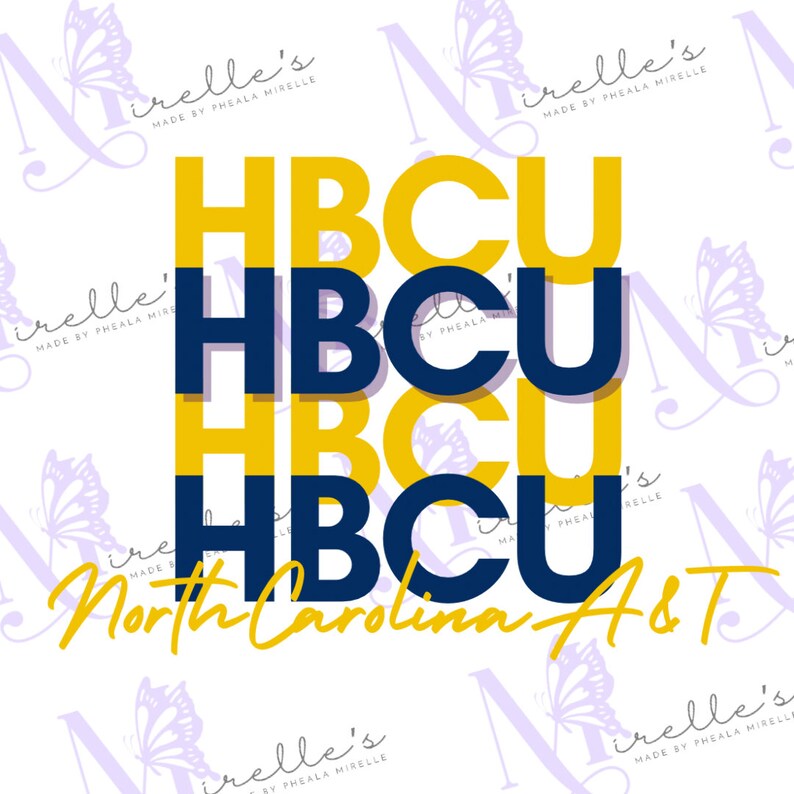 North Carolina A&T University PNG Bundle, HBCU Collection, Black ...