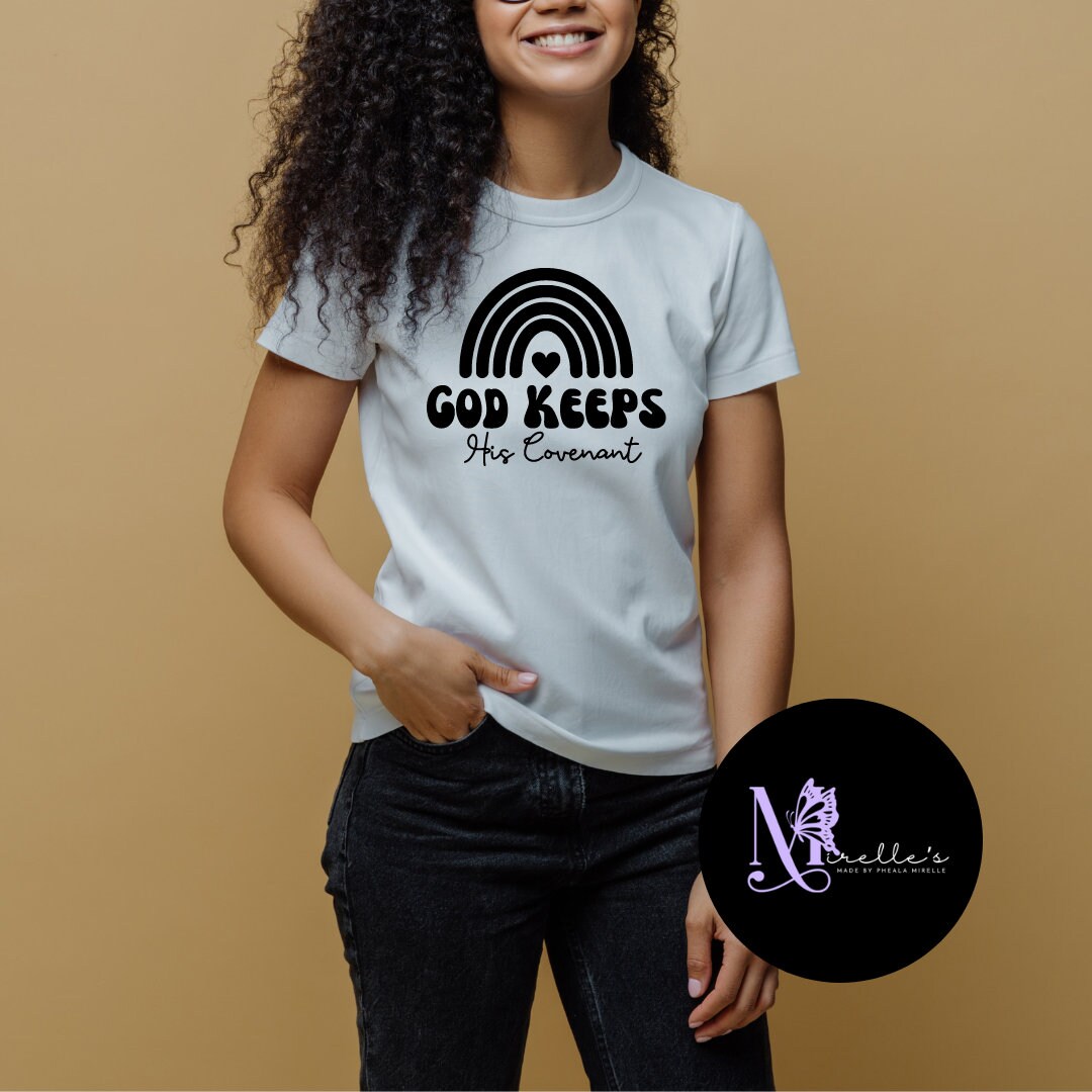 God Keeps His Covenant T-shirt, Christian T-shirt, Gift for Christian ...