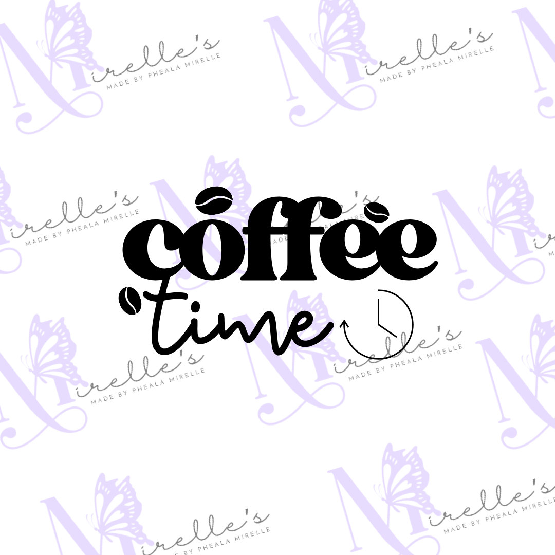 Coffee Time SVG, Instant Digital Download, Coffee Lover Designs, Coffee ...