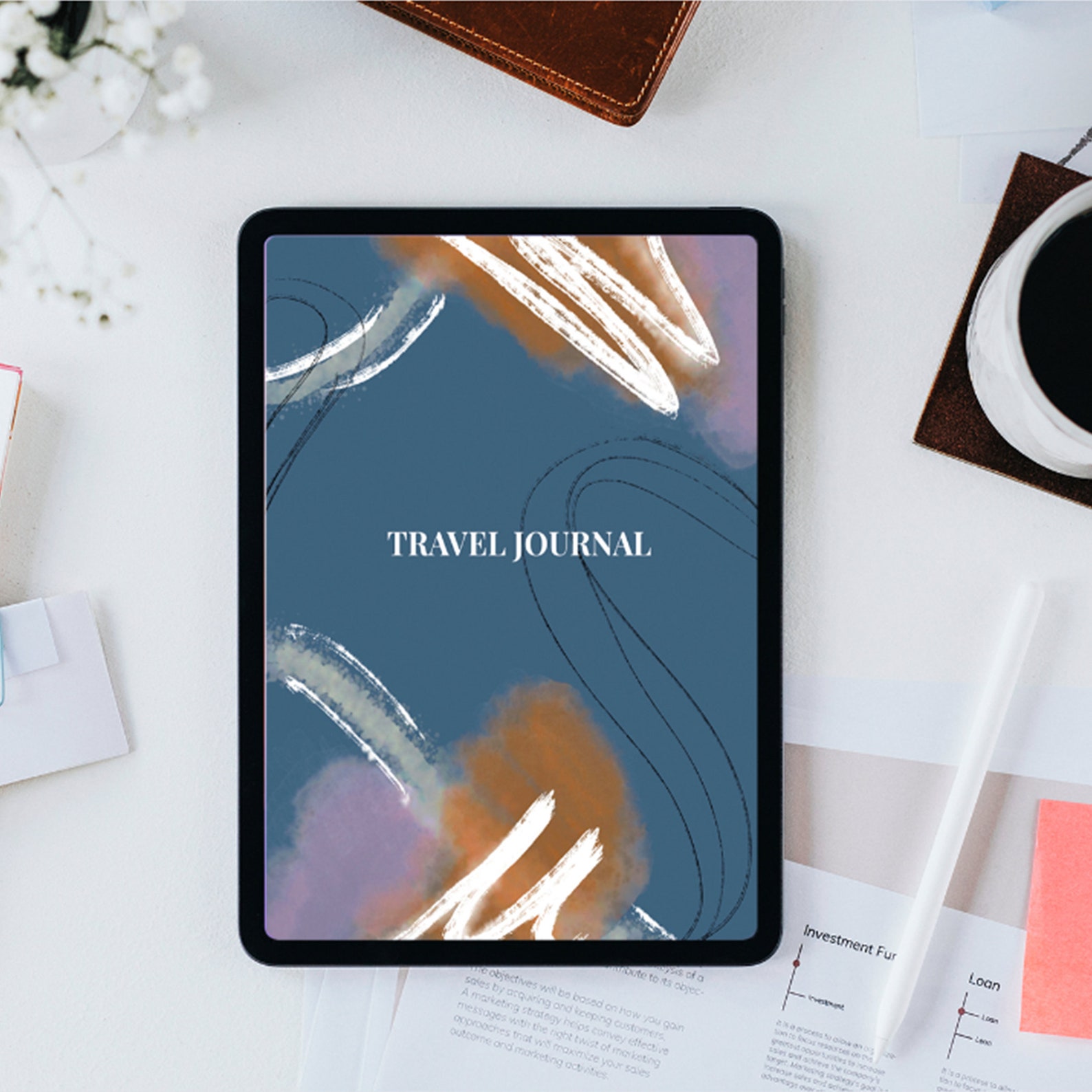 Digital Travel Journal, Digital Travel Log, Goodnotes Travel Journal ...