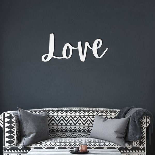 Love Metal Sign - Etsy