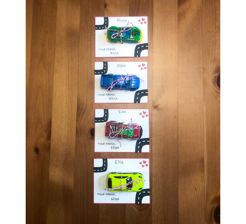 Printable Classroom Valentines Kids School Valentines Race - Etsy