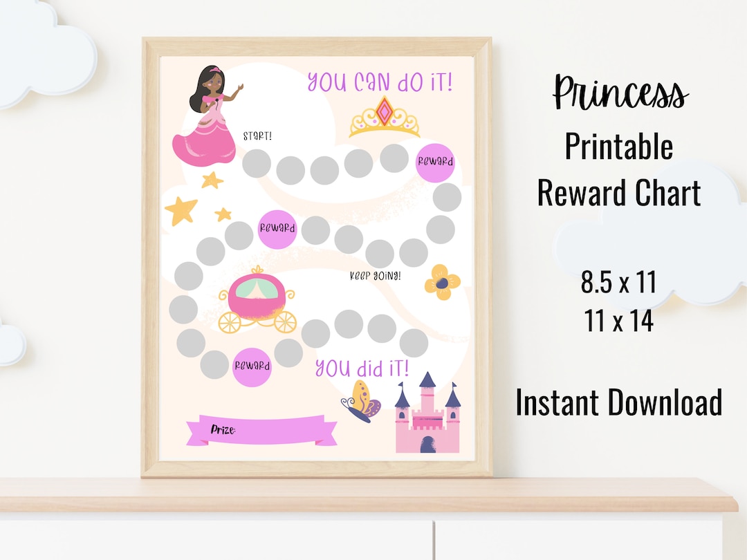 Reward Chart for Kids Potty Training Reward Chart Kids - Etsy