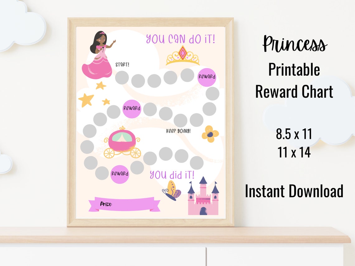 Reward Chart for Kids Potty Training Reward Chart Kids - Etsy