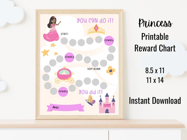 Reward Chart for Kids Potty Training Reward Chart Kids - Etsy