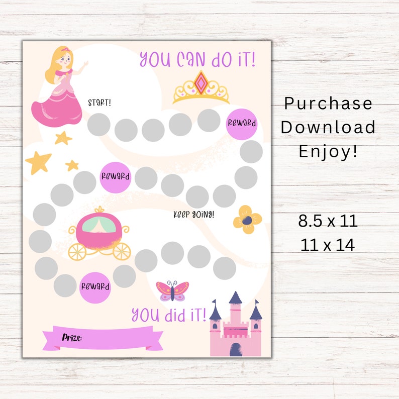 Reward Chart for Kids | Potty Training Chart | Kids Chore Chart ...