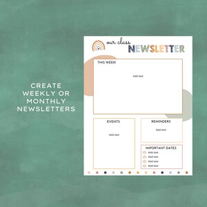 Meet the Teacher Editable Template | Back to School Template | Editable ...