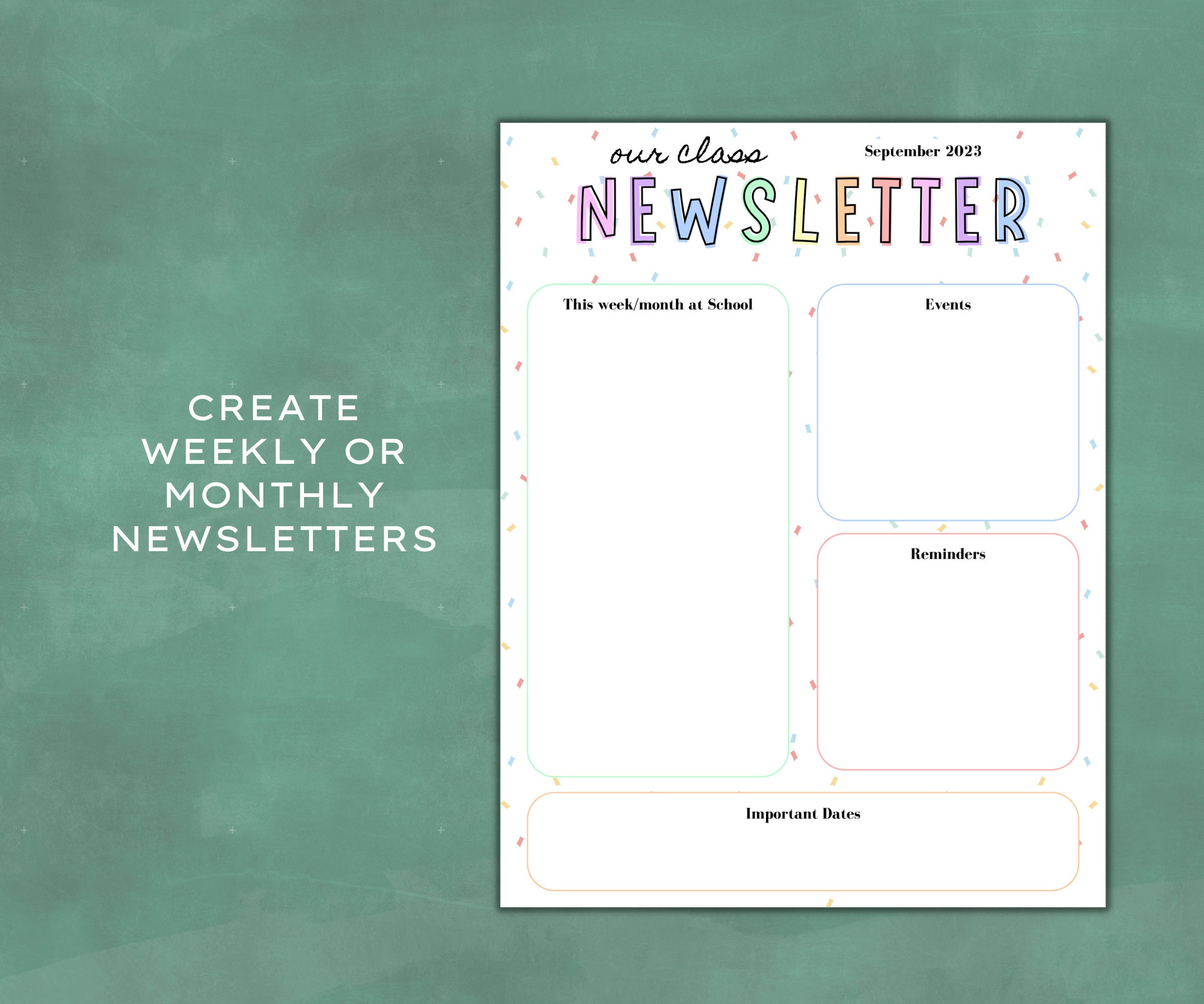 Meet the Teacher Editable Template Back to School Template Editable ...
