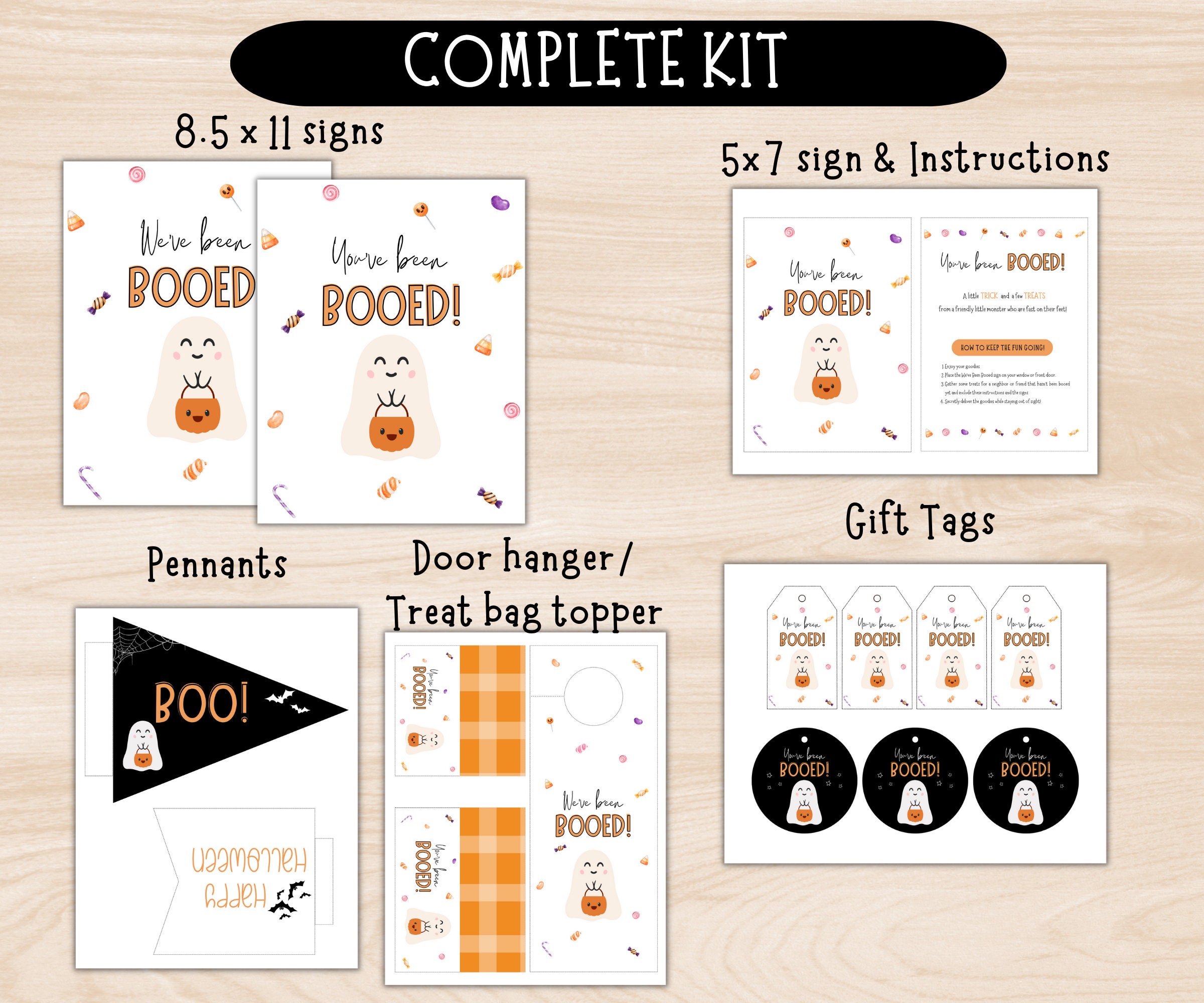 You've Been Booed Printable Halloween Neighborhood Tradition You've ...