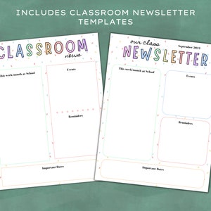 Meet the Teacher Editable Template | Back to School Template | Editable ...