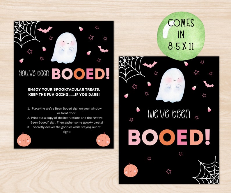 You've Been Booed Printable Halloween Neighborhood Tradition You've ... You've Been Booed Printable Halloween Neighborhood Tradition You've ...