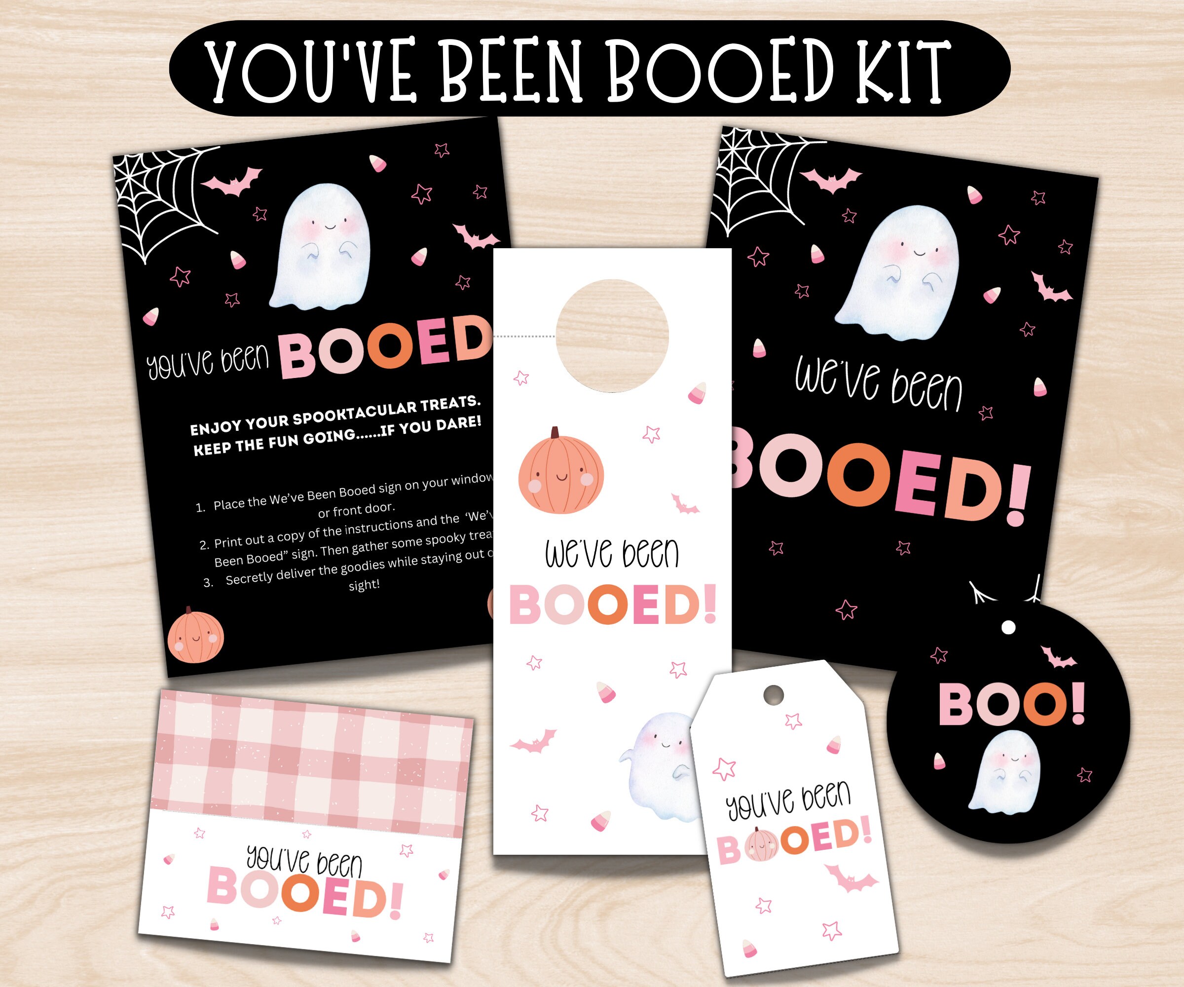 You've Been Booed Printable Halloween Neighborhood Tradition You've ...