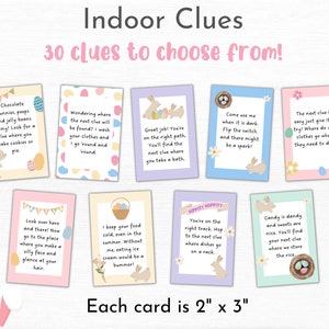 Indoor Easter Scavenger Hunt | Printable Easter Treasure Hunt | Easter ...