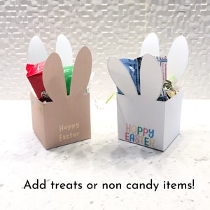 Printable Easter Bunny Party Favors | Easter Party Table Decor | Kids ...