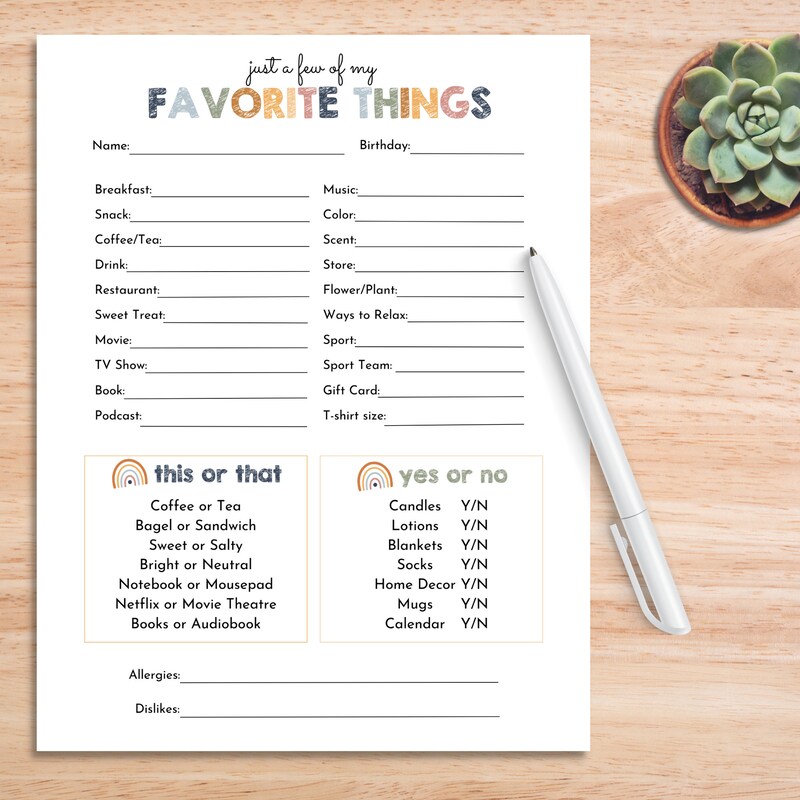 Favorite Things - Etsy