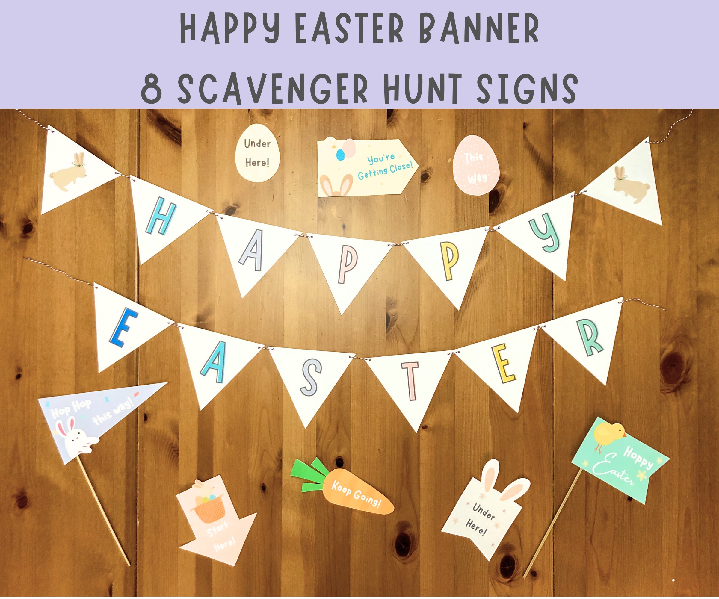 Ultimate Easter Printable Bundle | Scavenger Hunt for Kids | Easter ...