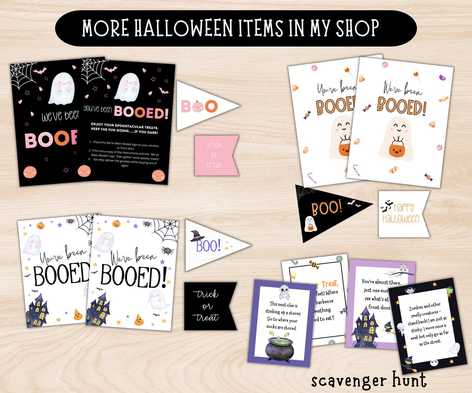 You've Been Booed Printable Halloween Neighborhood Tradition You've ...