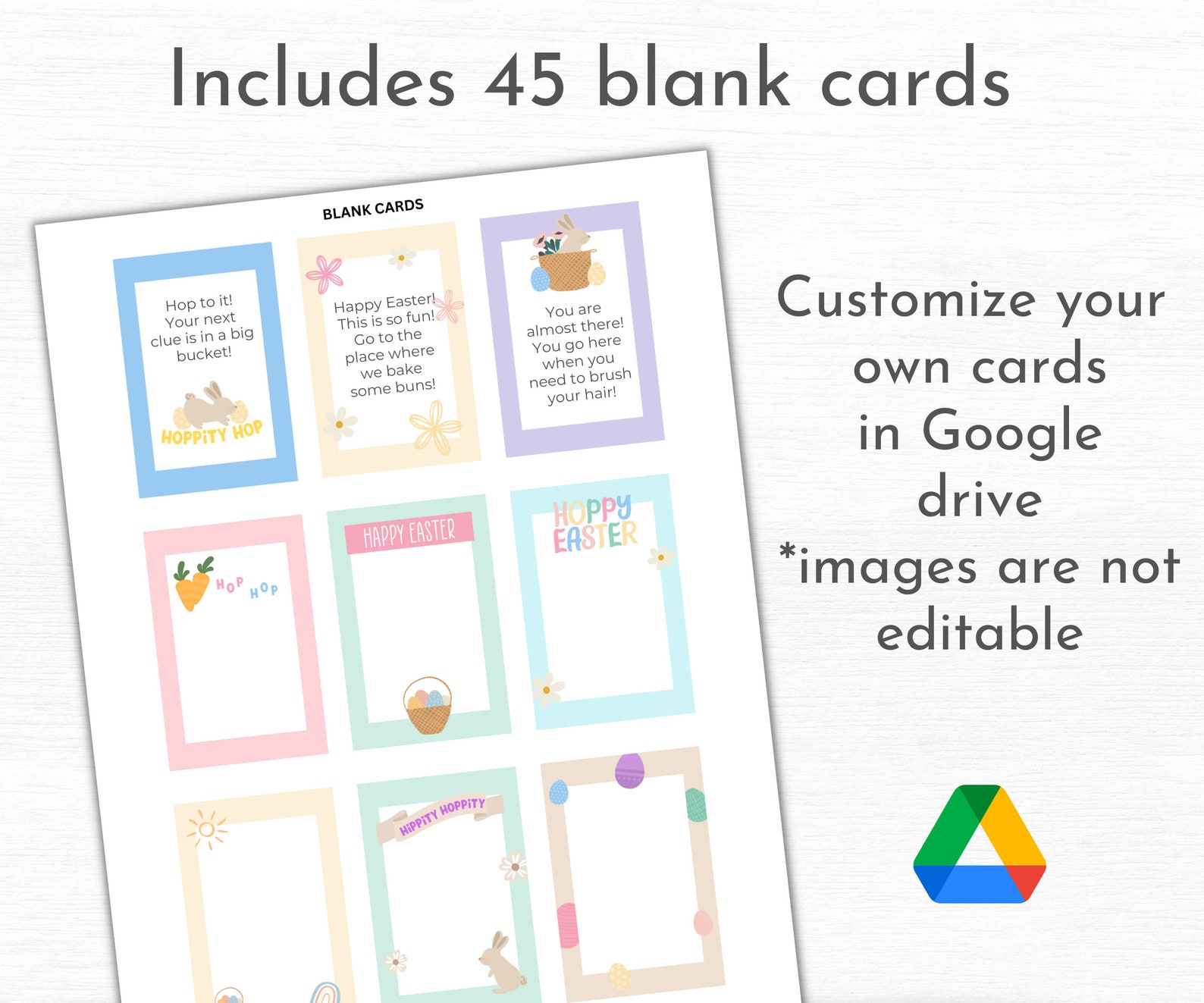 Outdoor Easter Scavenger Hunt Printable Easter Treasure Hunt - Etsy