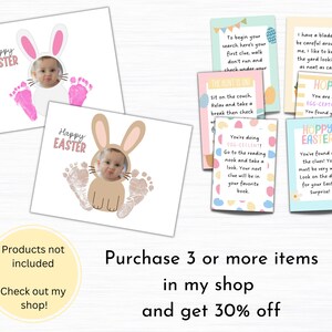 Printable Easter Bunny Party Favors | Easter Party Table Decor | Kids ...