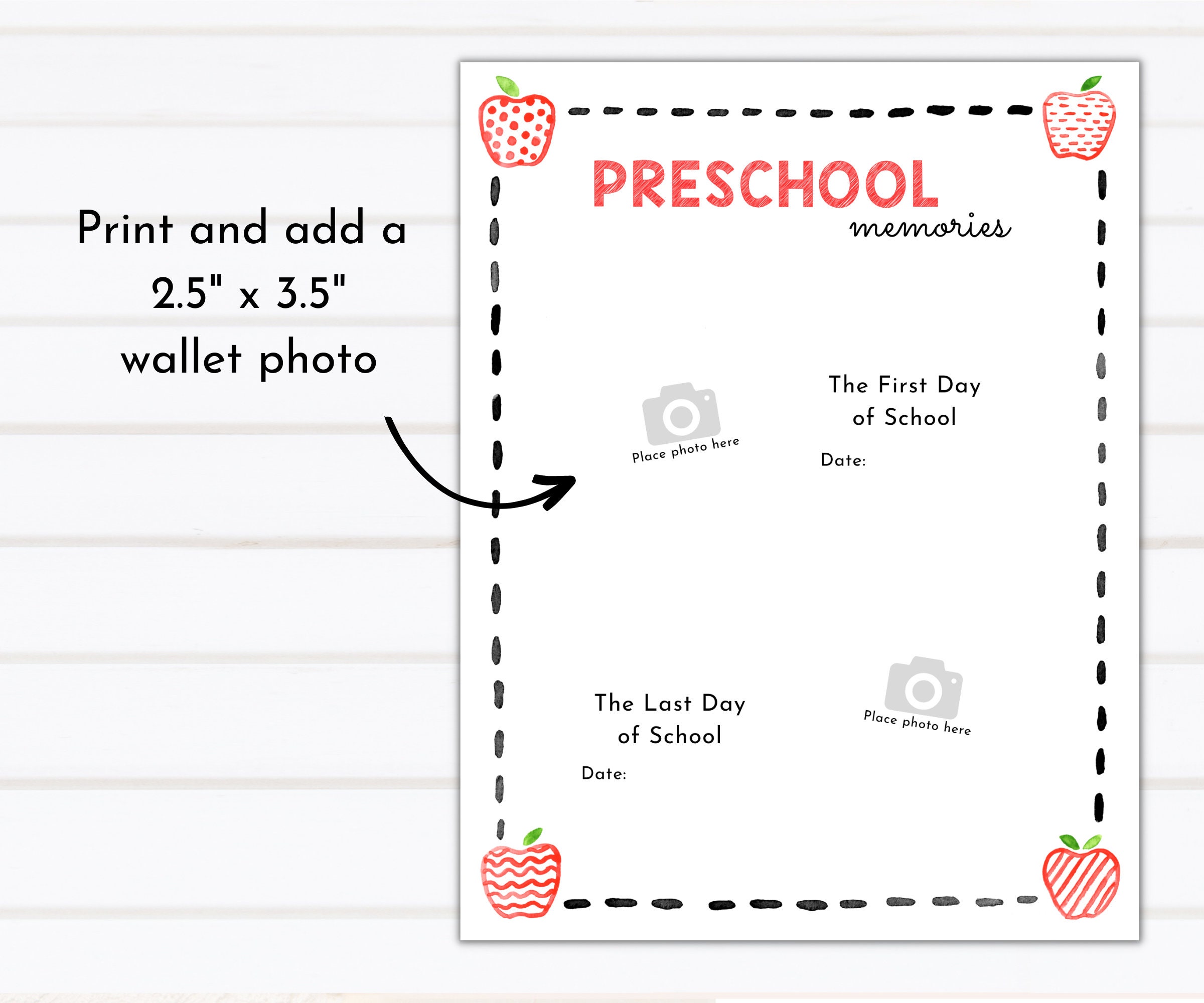 Preschool Graduation Keepsake School Memory Book Preschool - Etsy