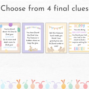 Indoor Easter Scavenger Hunt | Printable Easter Treasure Hunt | Easter ...