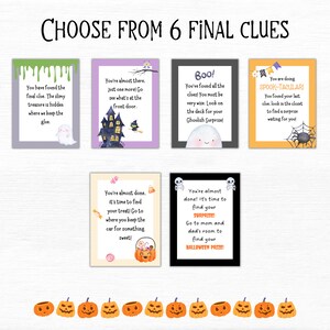 Indoor Halloween Scavenger Hunt for Kids | Printable Treasure Hunt ...