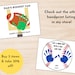 Father's Day Handprint Craft Printable Basketball Handprint Art First ...