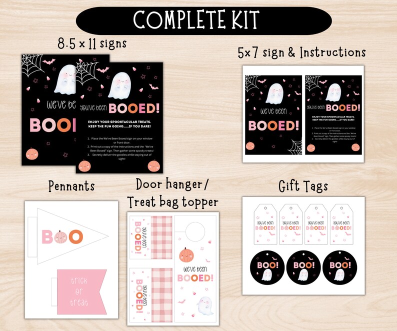 You've Been Booed Printable Halloween Neighborhood Tradition You've ...