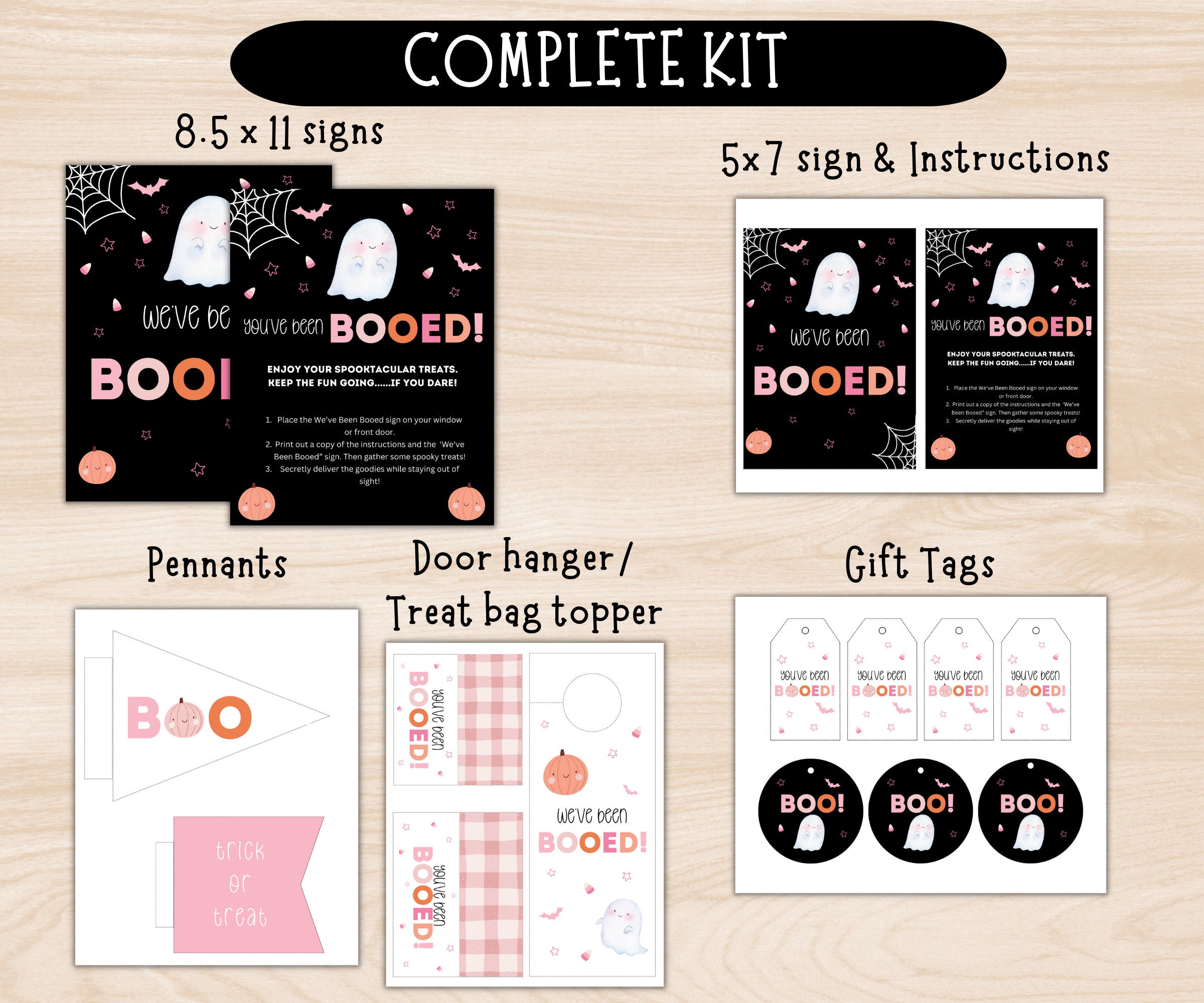 You've Been Booed Printable Halloween Neighborhood Tradition You've ...