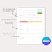 Food Allergy Tracker Form Printable | Food Allergy School Checklist ...