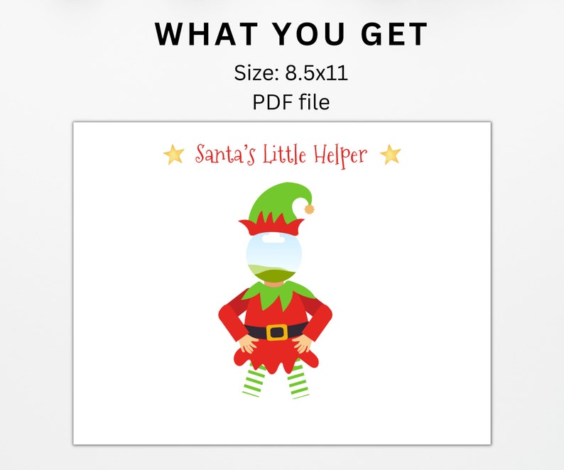 Elf Footprint Art | Baby's First Christmas Handprint Footprint Activity ...